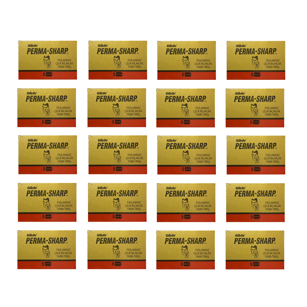 Perma-Sharp Super Safety Razor Blades (100 Pack) – I Wet Shave
